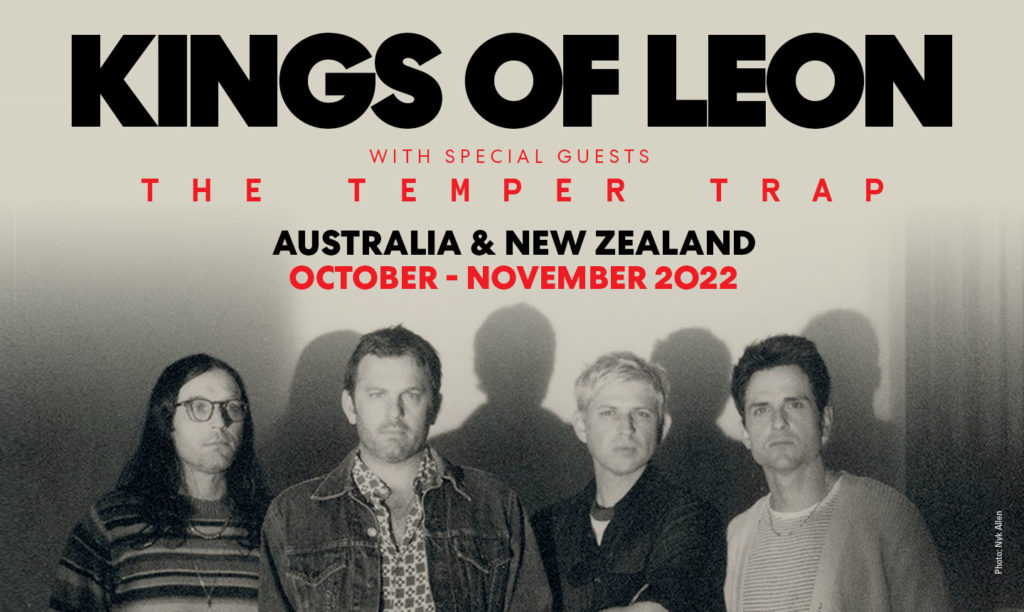 Kings of Leon Australia & New Zealand Tour | Event Tickets & Info