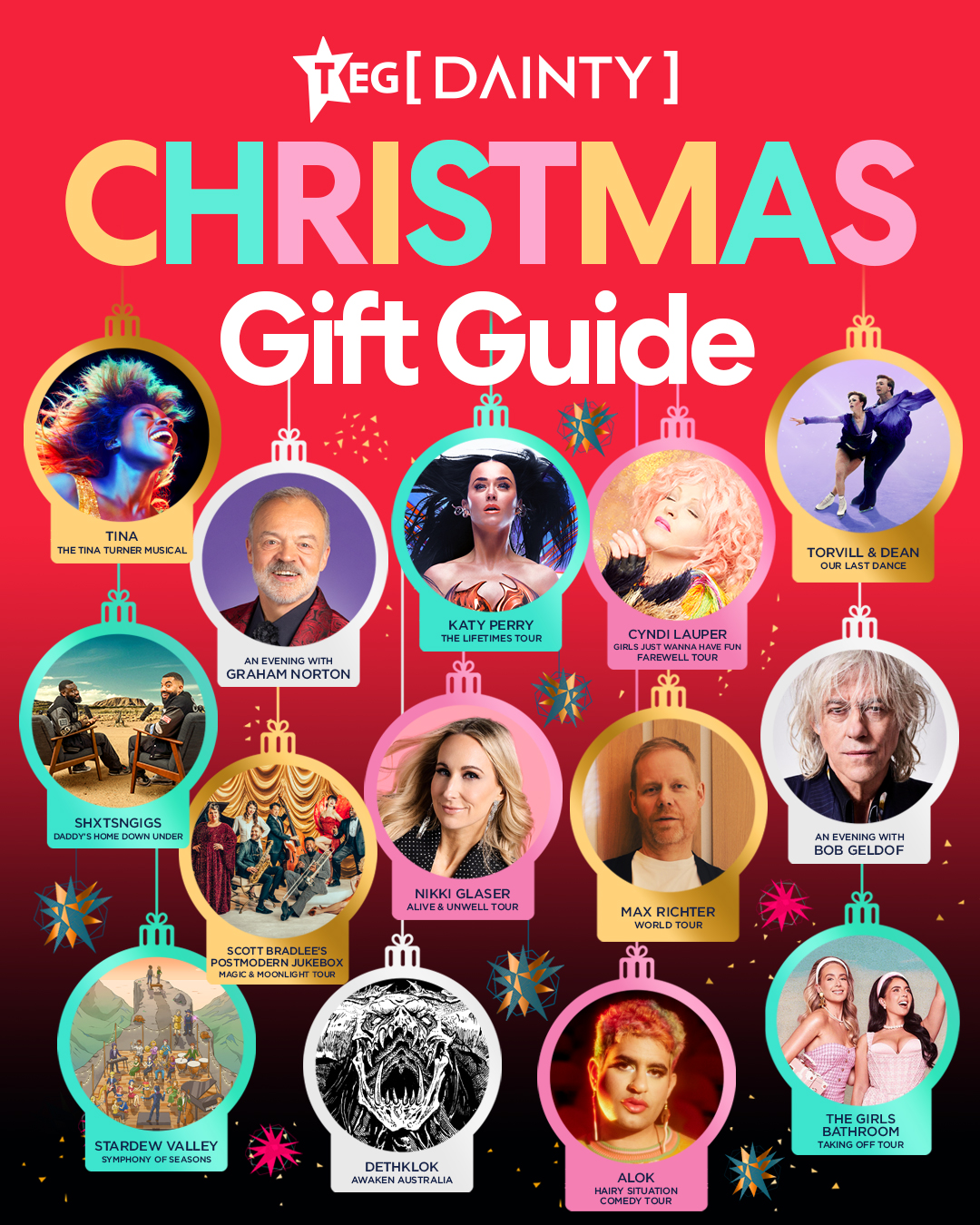 TEG Dainty’s 2025 Christmas Gift Guide Australia Tour | Event Tickets ... TEG Dainty’s 2025 Christmas Gift Guide Australia Tour | Event Tickets ...